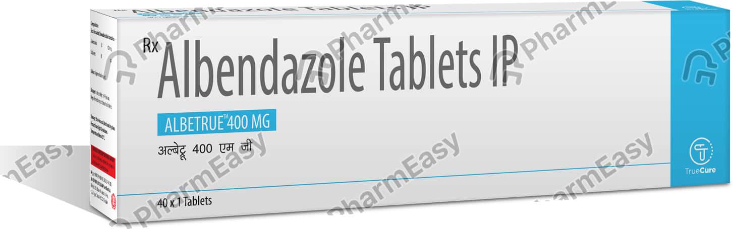 Albetrue 400 MG Chewable Tablet (1): Uses, Side Effects, Price & Dosage ...