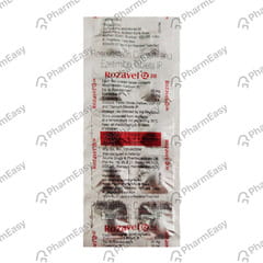 Rozavel EZ 20 Tablet: Uses, Side-effects, Price, Dosage & More Info ...
