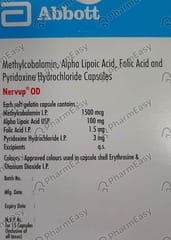 Nervup OD Capsule: Uses, Side-effects, Price, Dosage & More Info ...