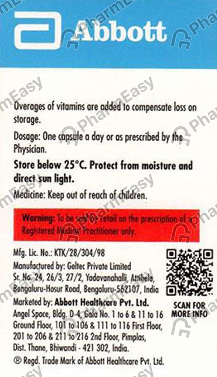 Nervup Od Strip Of 15 Capsules: Uses, Side Effects, Price & Dosage ...