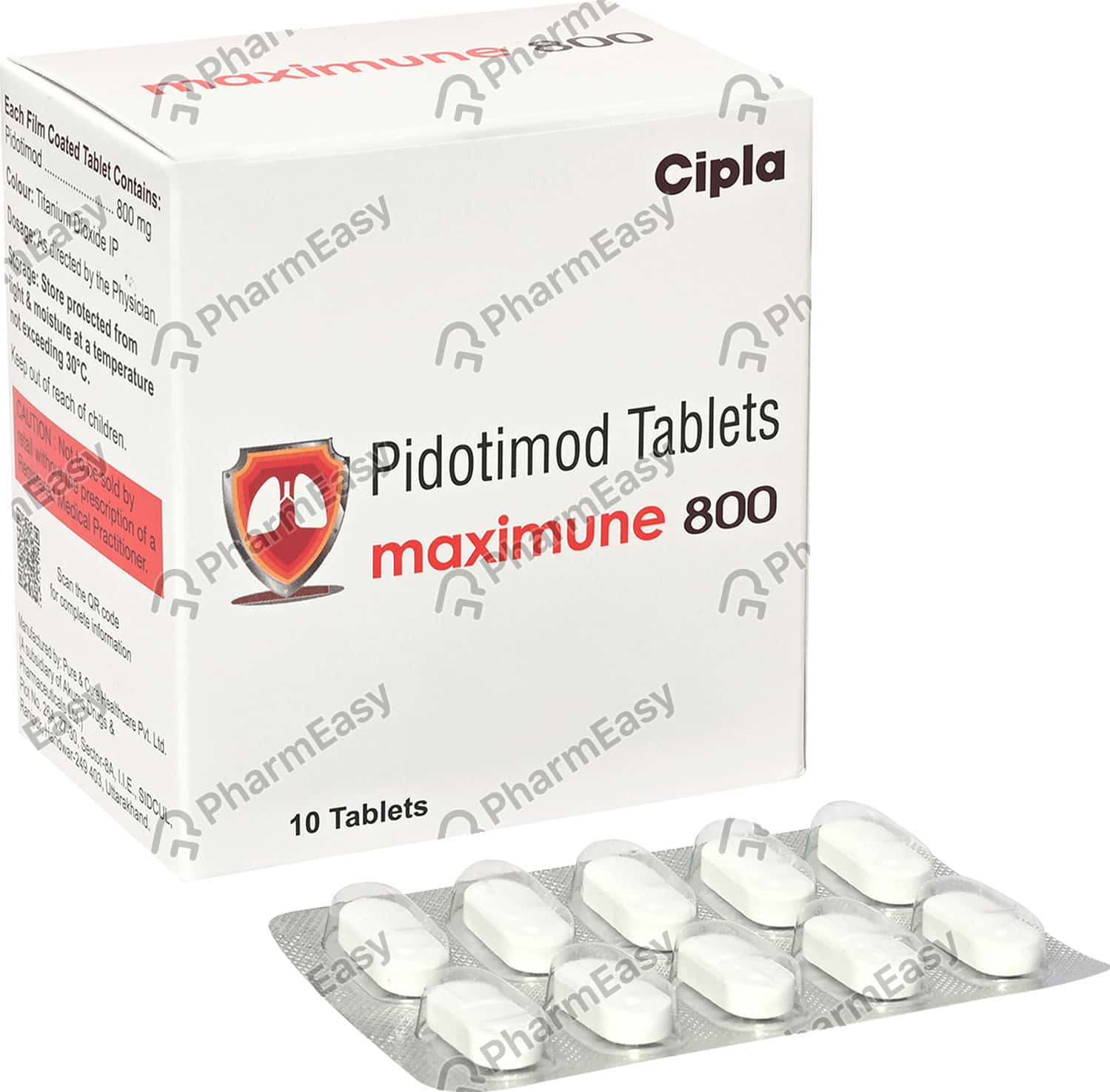 Buy Maximune 800 MG Tablet (10) Online at Flat 15% OFF | PharmEasy