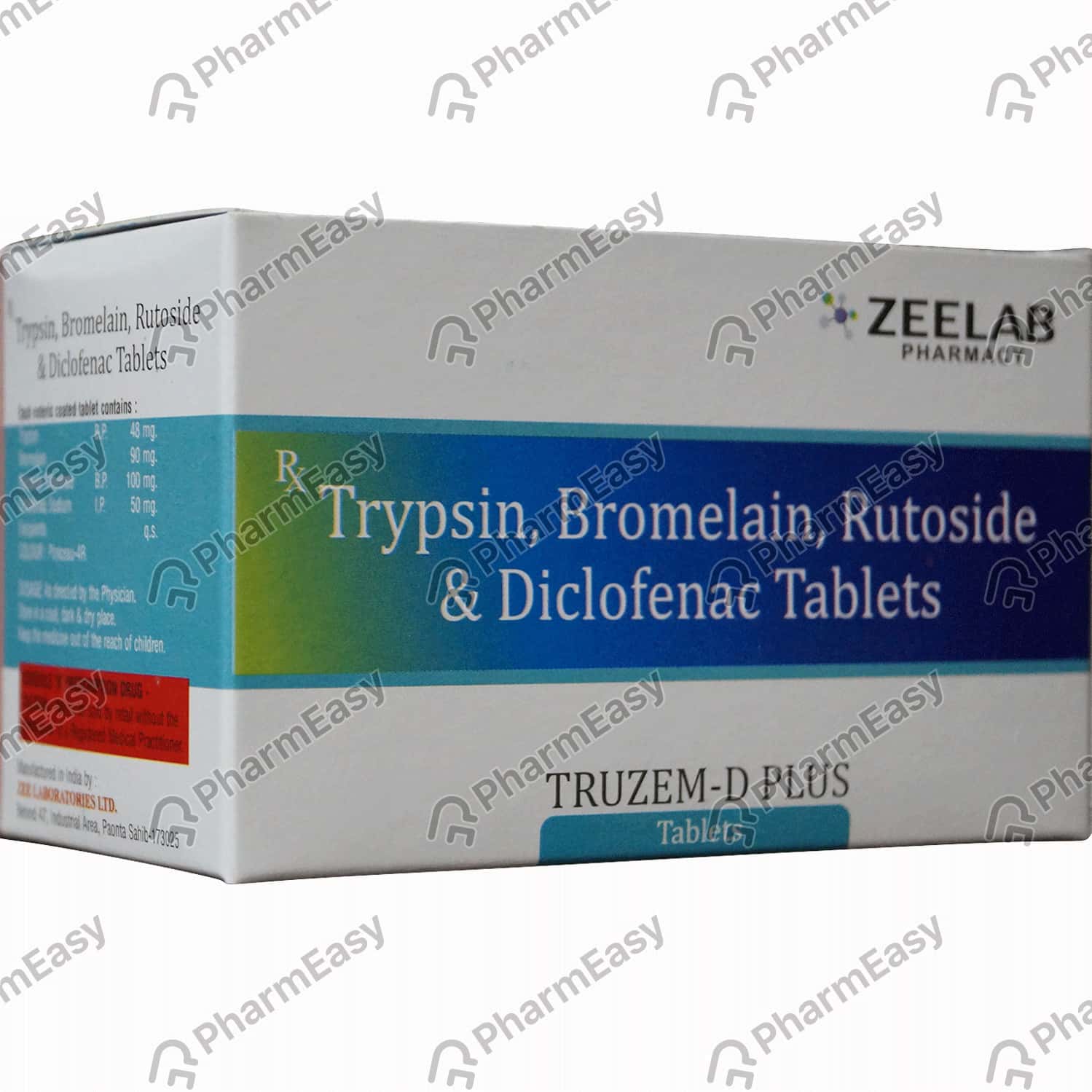 Truzem D Plus Strip Of 10 Tablets: Uses, Side Effects, Price & Dosage ...