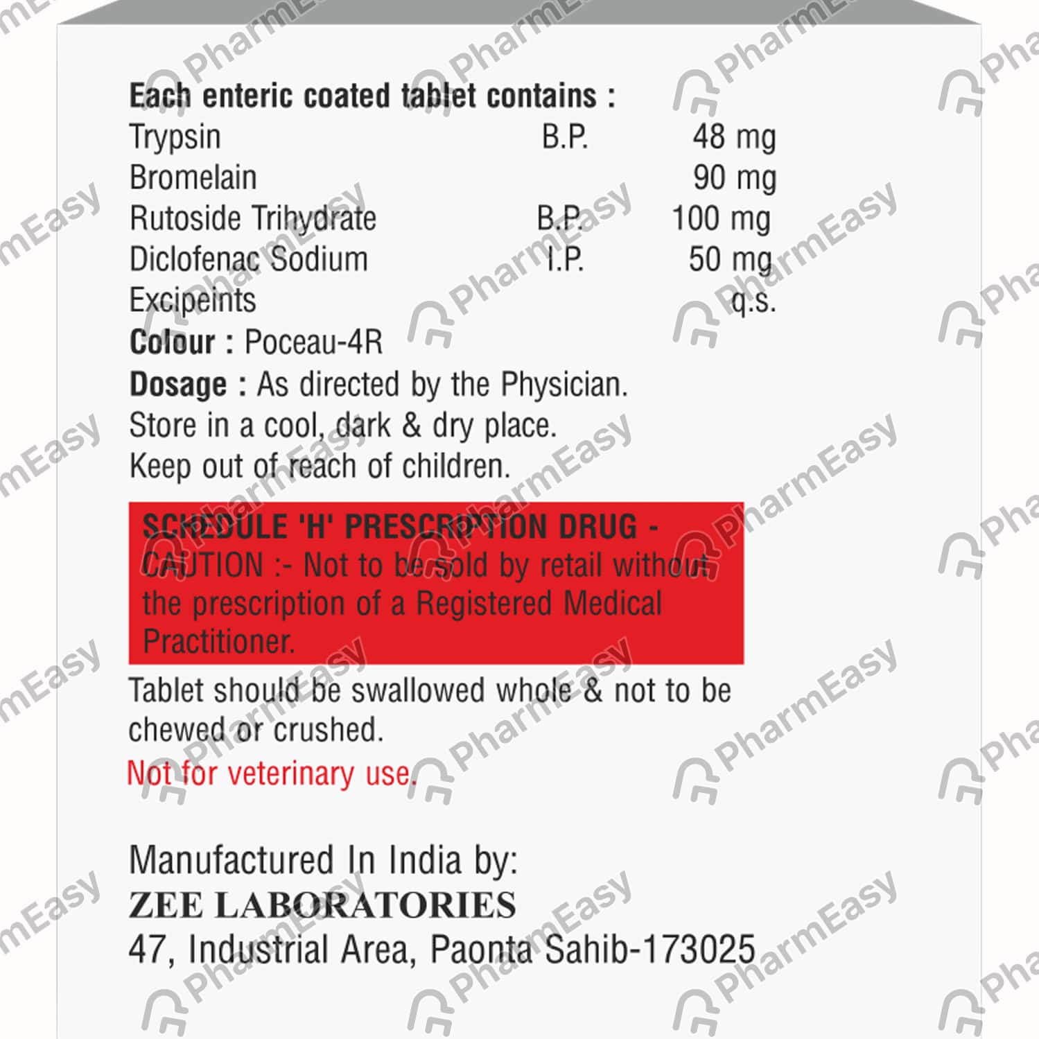 Buy Truzem D Plus Strip Of 10 Tablets Online at Flat 15% OFF | PharmEasy