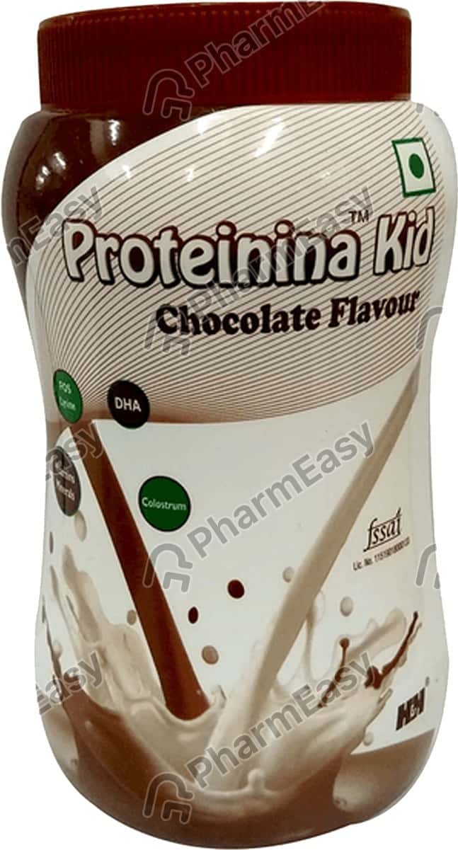 Buy Proteinina Kid Chocolate Flavour Powder 200gm Online at Flat 15% ...