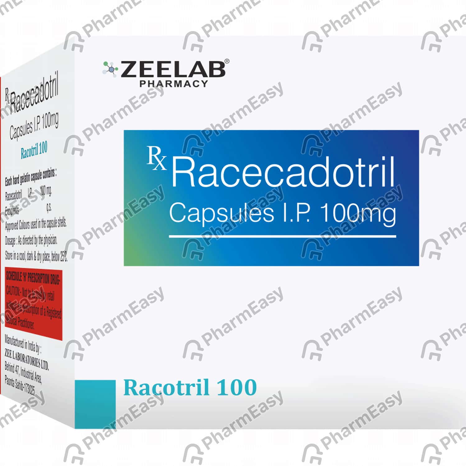 Buy Racotril 100 MG Capsule (10) Online at Flat 15% OFF | PharmEasy