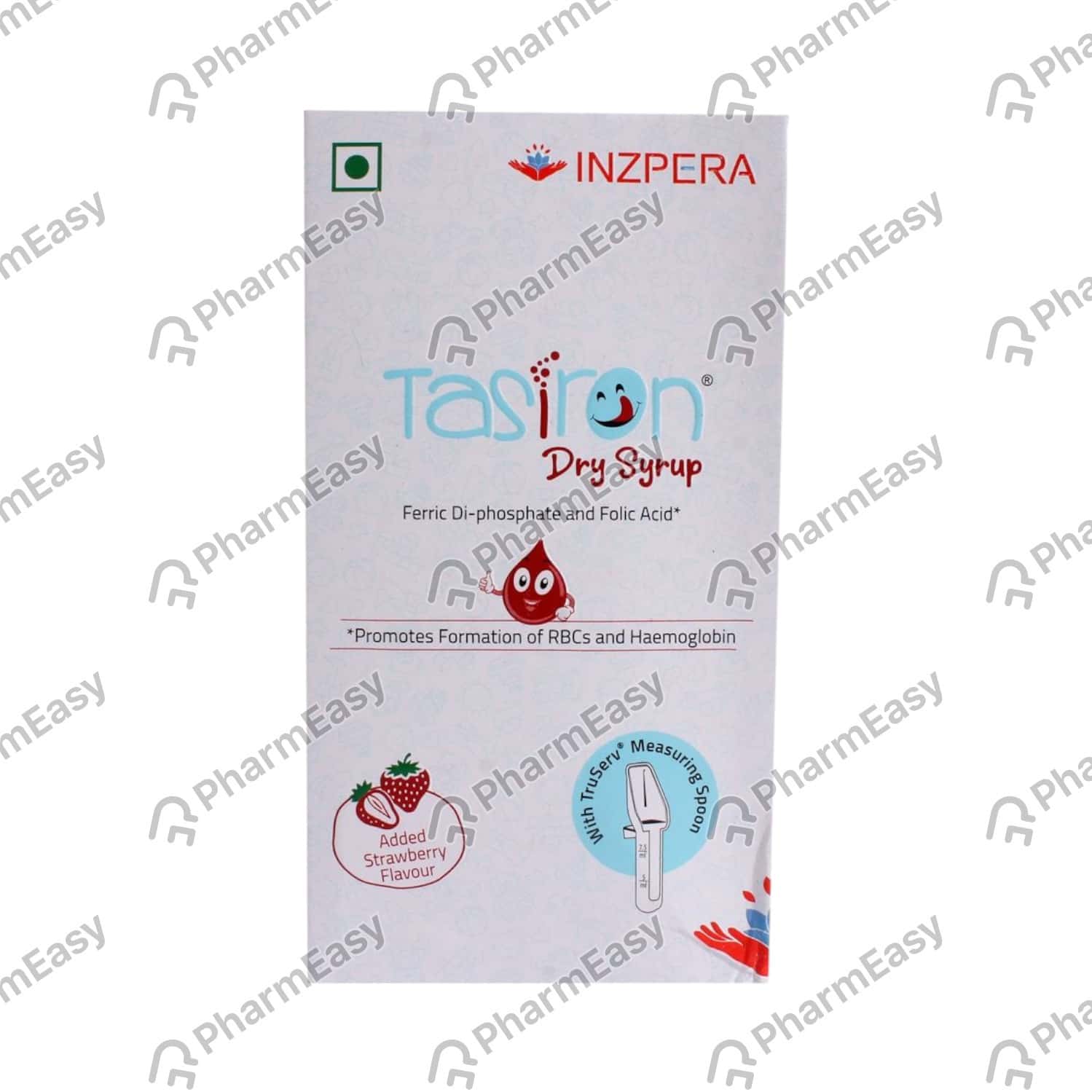 Buy Tasiron Strawberry Flavour Bottle Of 150ml Dry Syrup Online & Save ...