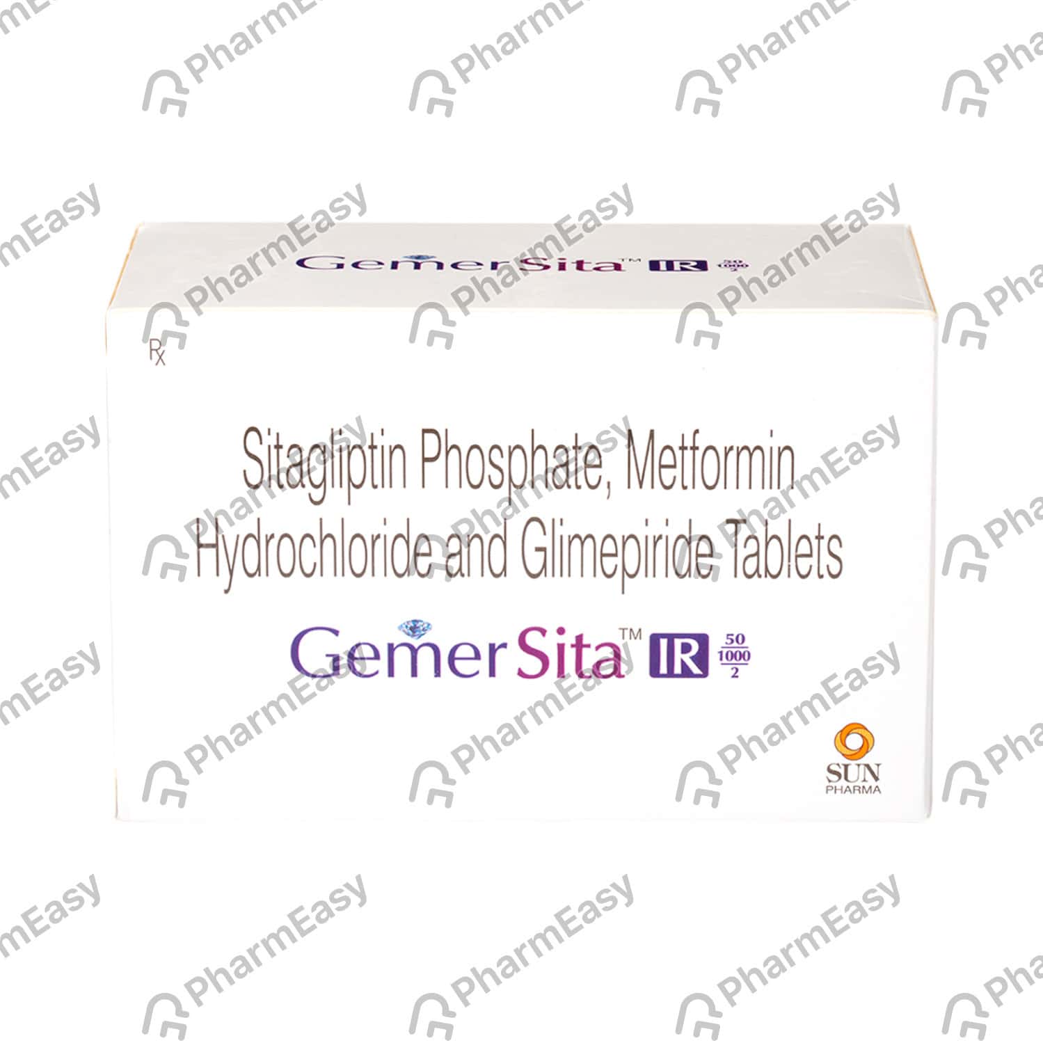 Gemer Sita Ir 50/1000/2mg Strip Of 10 Tablets: Uses, Side Effects ...