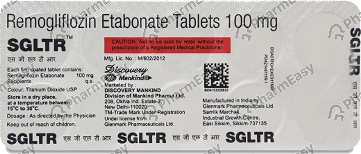 Sgltr 100 MG Tablet (10): Uses, Side Effects, Price & Dosage | PharmEasy