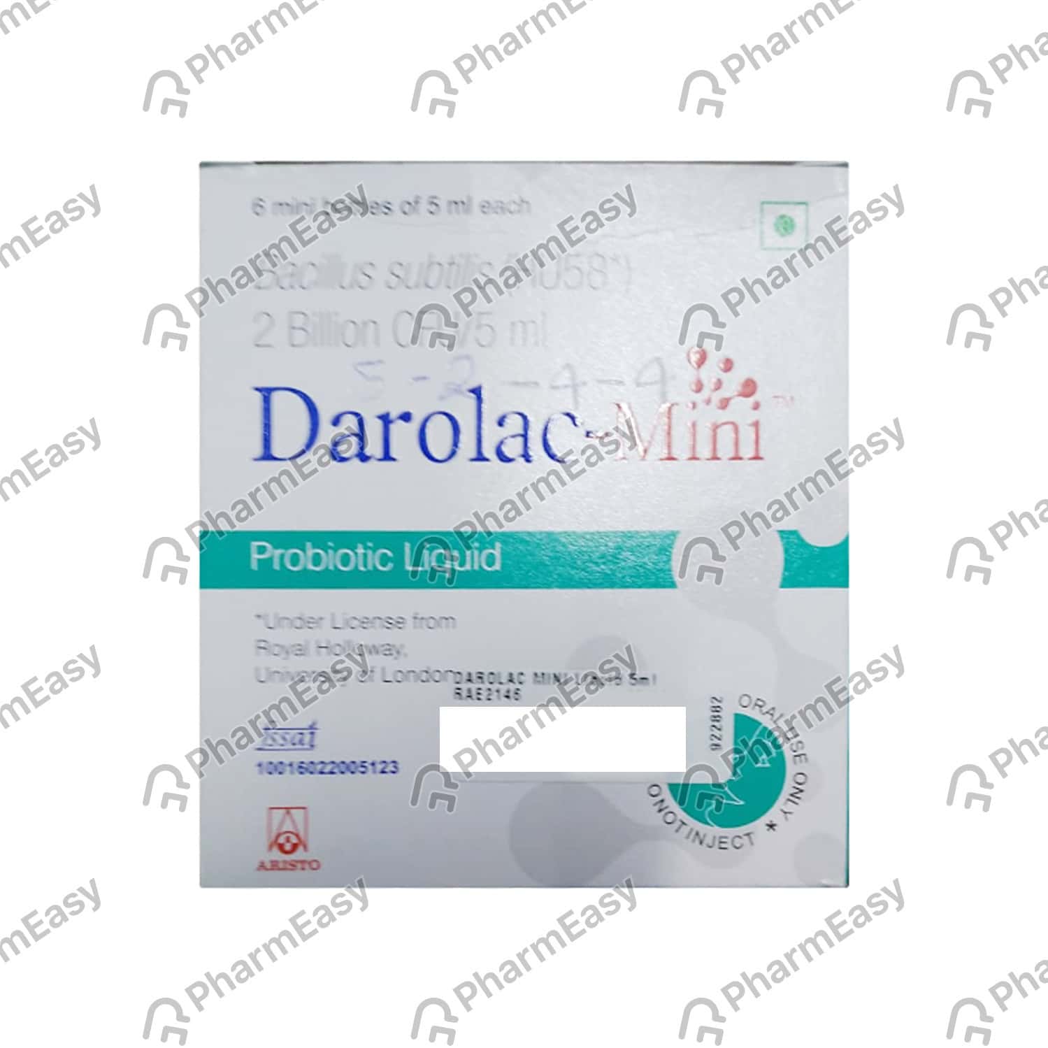 Buy Darolac 2 BILLION/5ML Oral Liquid (5) Online at Flat 15% OFF ...