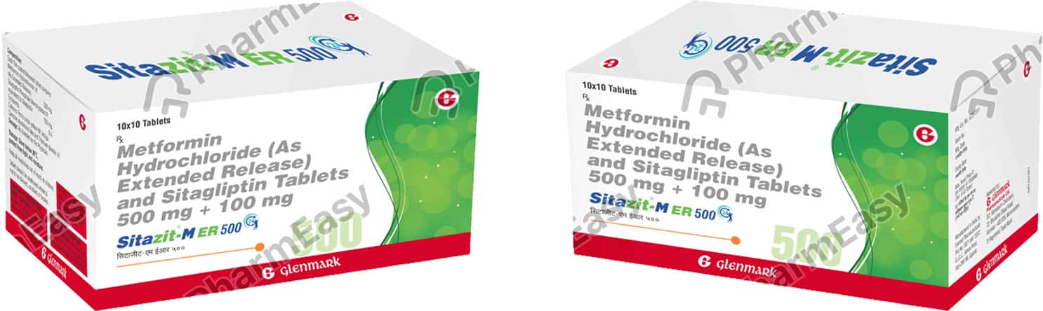 Buy Sitaxa M Xr 100/500mg Strip Of 10 Tablets Online at Flat 15% OFF ...