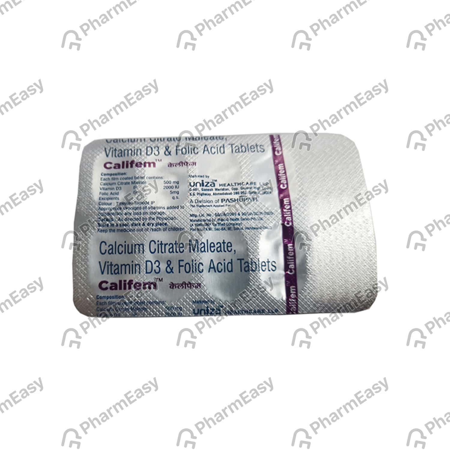 Califem Strip Of 10 Tablets: Uses, Side Effects, Price & Dosage | PharmEasy