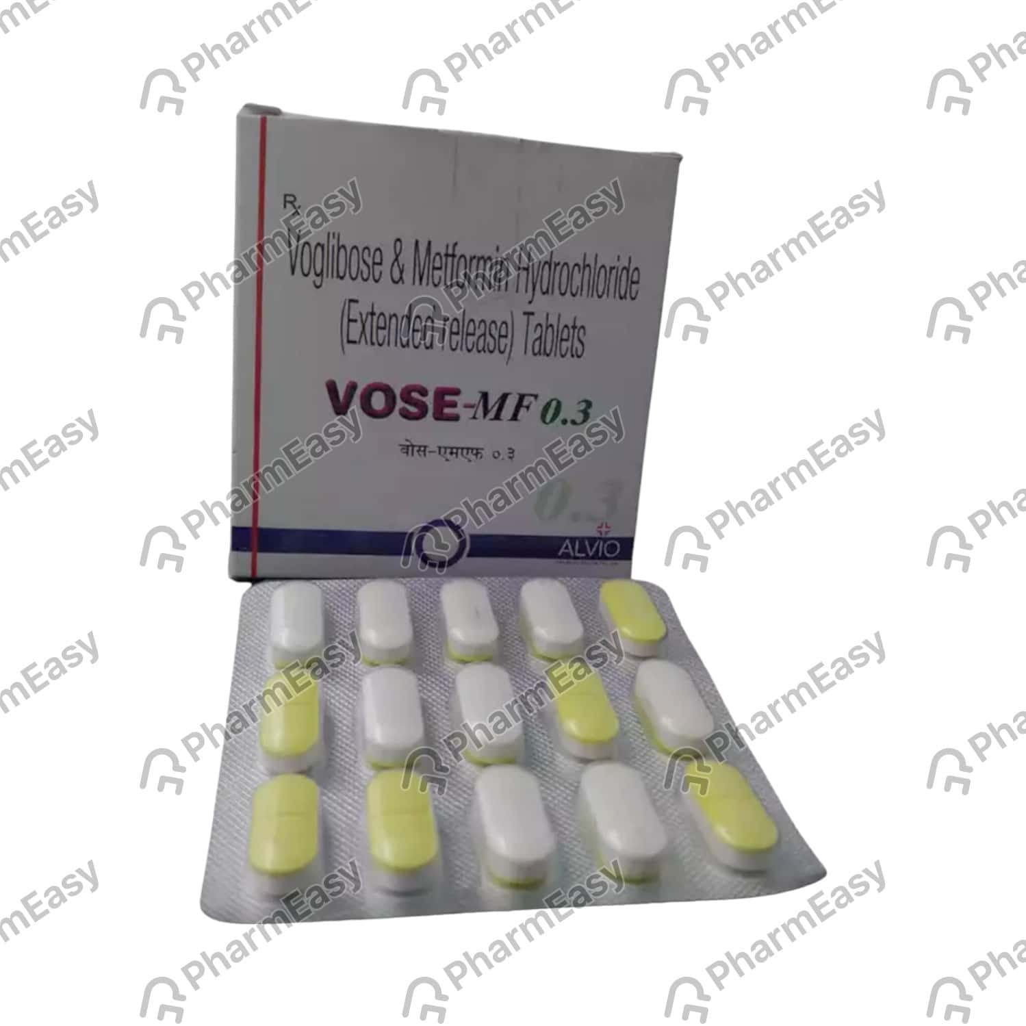 Vose Mf 0.3mg Strip Of 15 Tablets: Uses, Side Effects, Price & Dosage ...