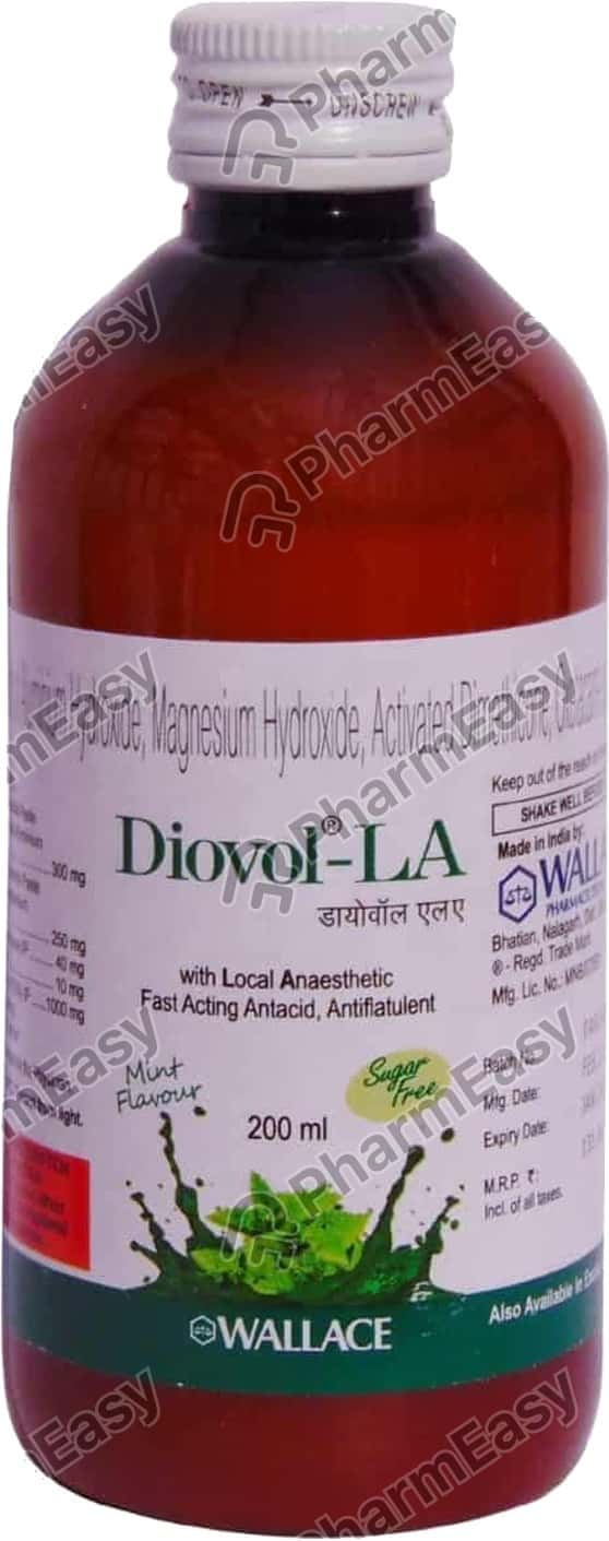 Buy Diovol La Mint Flavour Sugar Free Bottle Of 200ml Solution Online ...