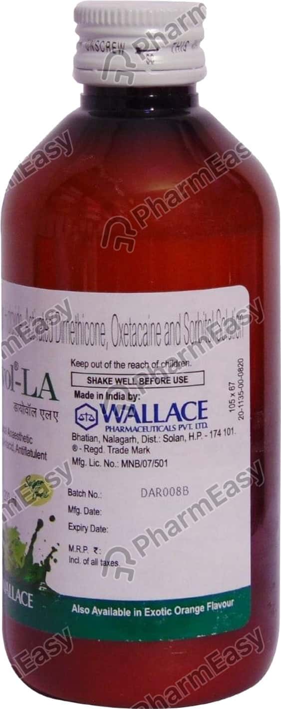 Buy Diovol La Mint Flavour Sugar Free Bottle Of 200ml Solution Online ...