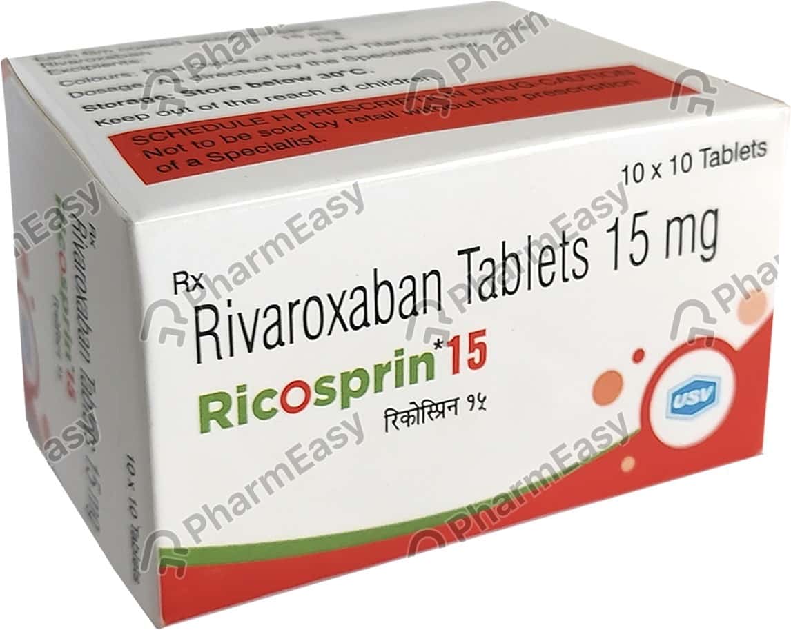 Ricosprin 15 MG Tablet (10): Uses, Side Effects, Price & Dosage | PharmEasy