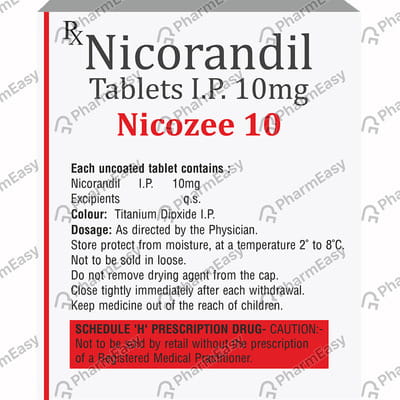 Nicozee 10 MG Tablet (30): Uses, Side Effects, Price & Dosage | PharmEasy