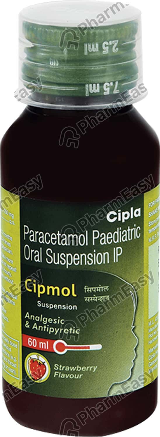 Buy Cipmol 250 MG/5ML Suspension (60) Online at Flat 15% OFF | PharmEasy
