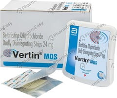 Buy Vertin 24 MG Orally Disintegrating Strip (10) Online at Flat 15% ...