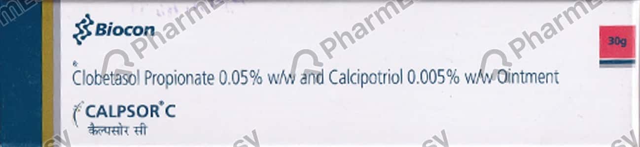 Buy Calpsor C Tube Of 30gm Ointment Online at Flat 15% OFF | PharmEasy