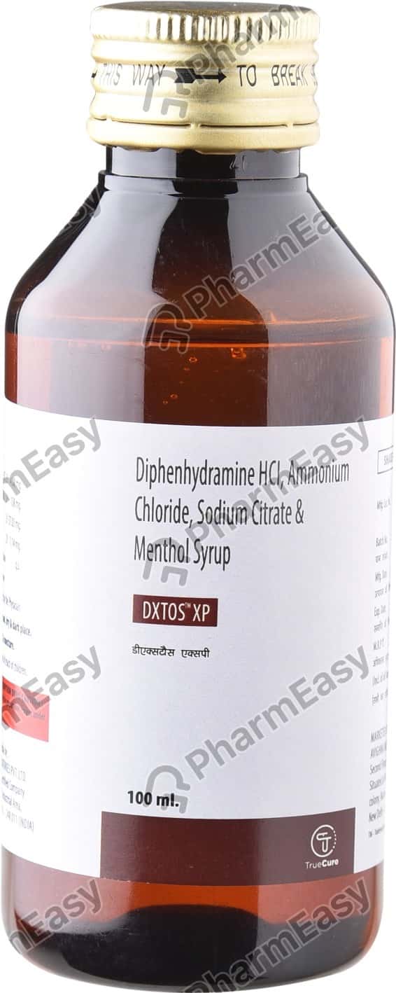 Dxtos Xp Bottle Of 100ml Syrup: Uses, Side Effects, Price & Dosage ...