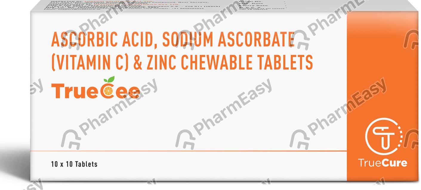 Truecee Strip Of 10 Chewable Tablets: Uses, Side Effects, Price ...