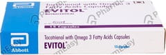 Buy Evitol Strip Of 15 Capsules Online & Save Up to 24% at PharmEasy