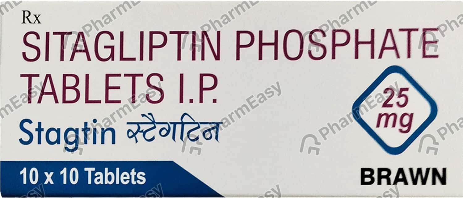 Stagtin 25 MG Tablet (10): Uses, Side Effects, Price & Dosage | PharmEasy