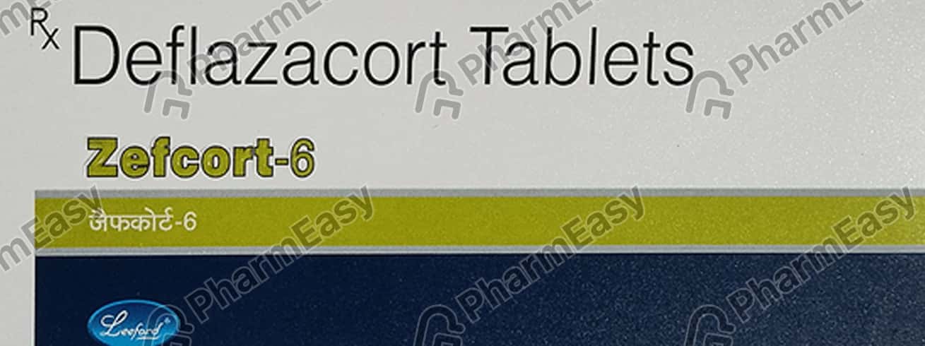 Zefcort 6 MG Tablet (10): Uses, Side Effects, Price & Dosage | PharmEasy
