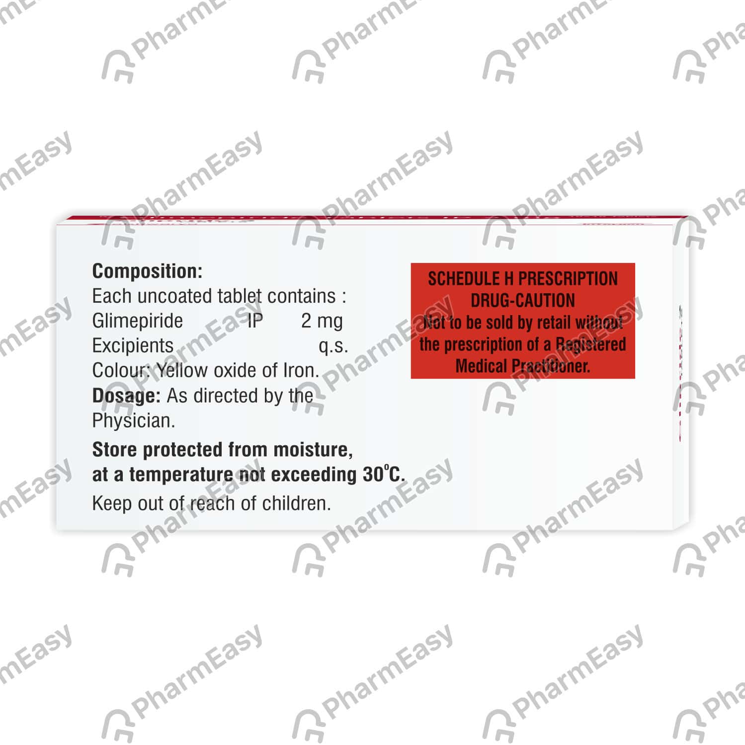 Buy Glipride 2 MG Tablet (10) Online at Flat 15% OFF | PharmEasy