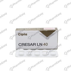 Cresar Ln 40/10mg Strip Of 10 Tablets: Uses, Side Effects, Price ...