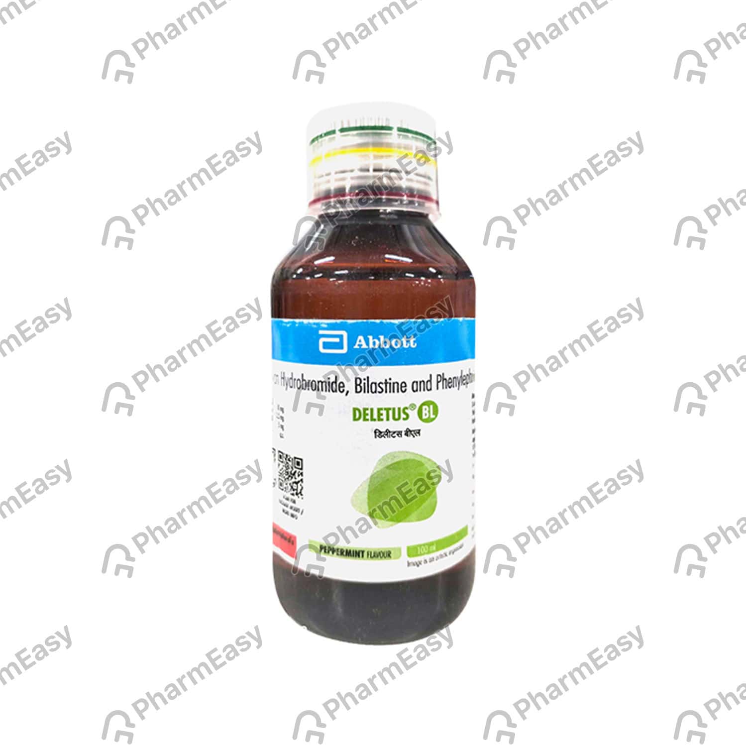 Buy Deletus Bl Peppermint Flavour Bottle Of 100ml Syrup Online at Flat ...