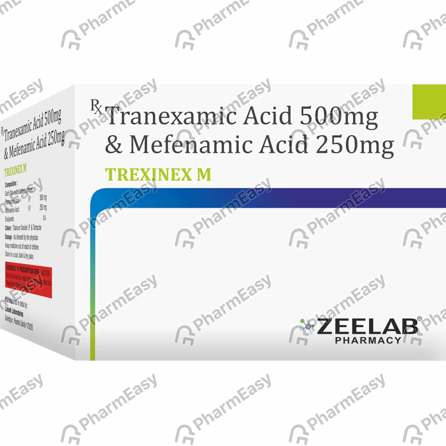 Buy Trexinex M Strip Of 10 Tablets Online at Flat 15% OFF | PharmEasy