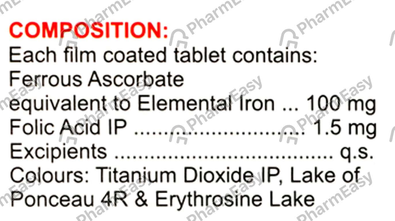 Ironex Hb Strip Of 10 Tablets: Uses, Side Effects, Price & Dosage ...