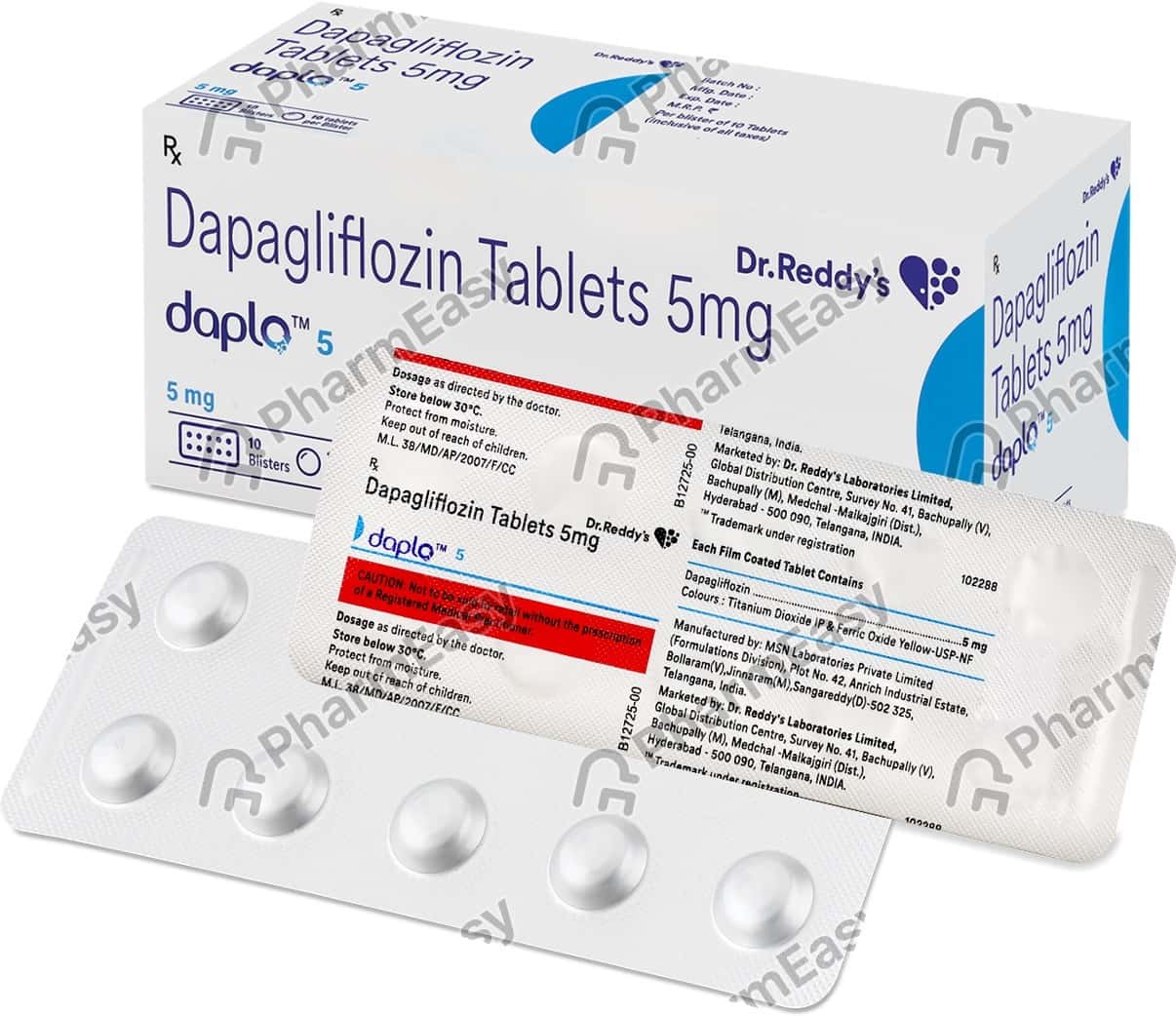 Daplo 5 MG Tablet (10): Uses, Side Effects, Price & Dosage | PharmEasy