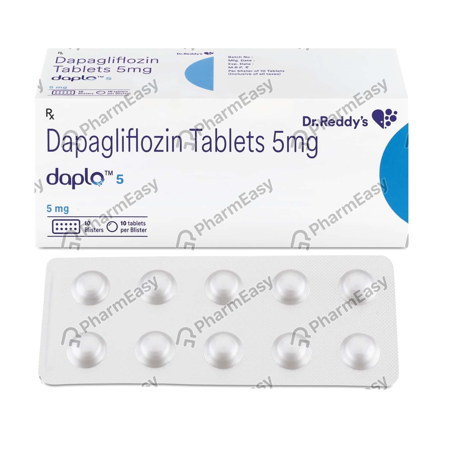 Daplo 5 MG Tablet (10) - Uses, Side Effects, Dosage, Composition ...