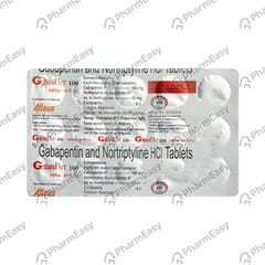 Gabapax Nt 100mg Strip Of 15 Tablets: Uses, Side Effects, Price ...