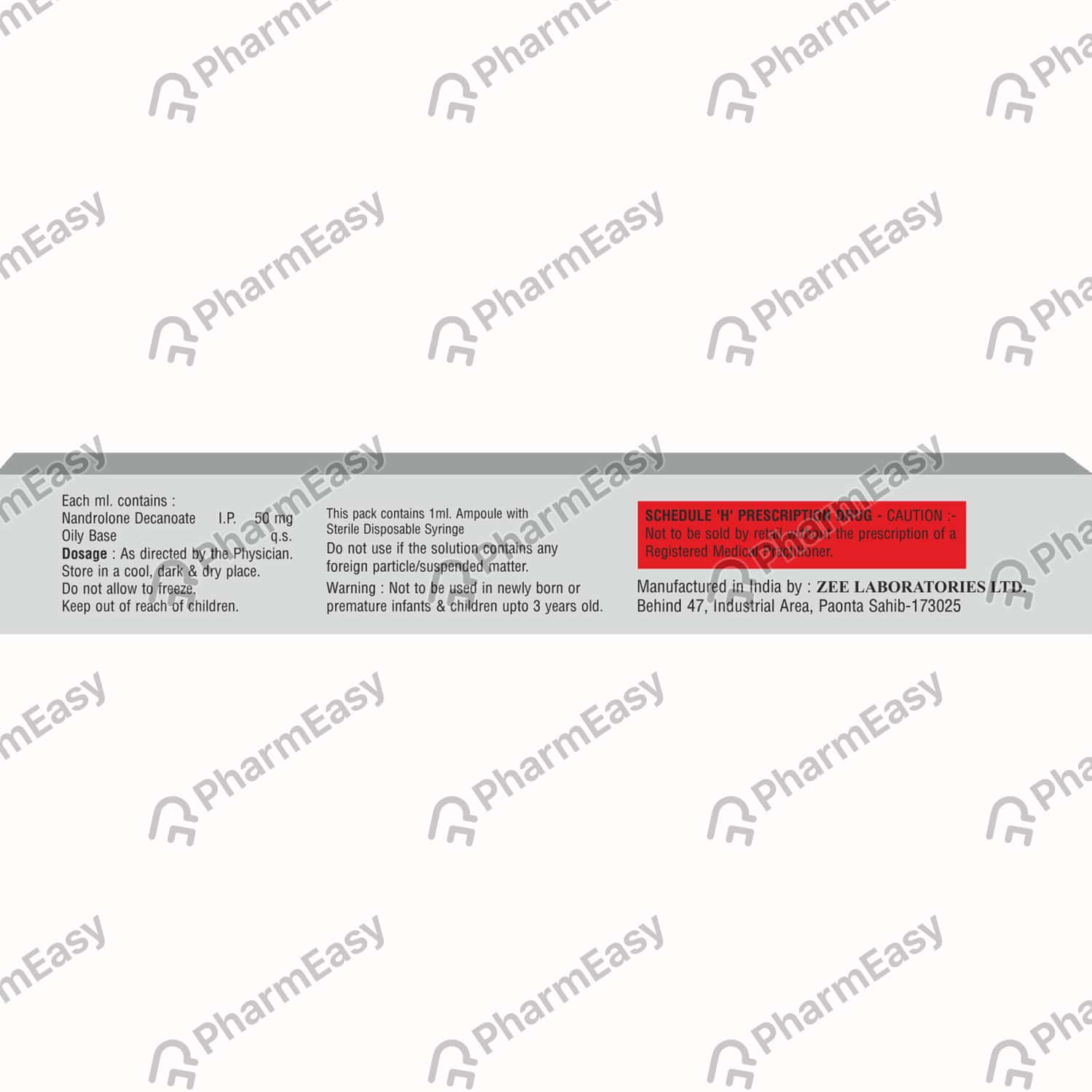 Buy Nudron 50 MG Injection (1) Online at Flat 15% OFF | PharmEasy