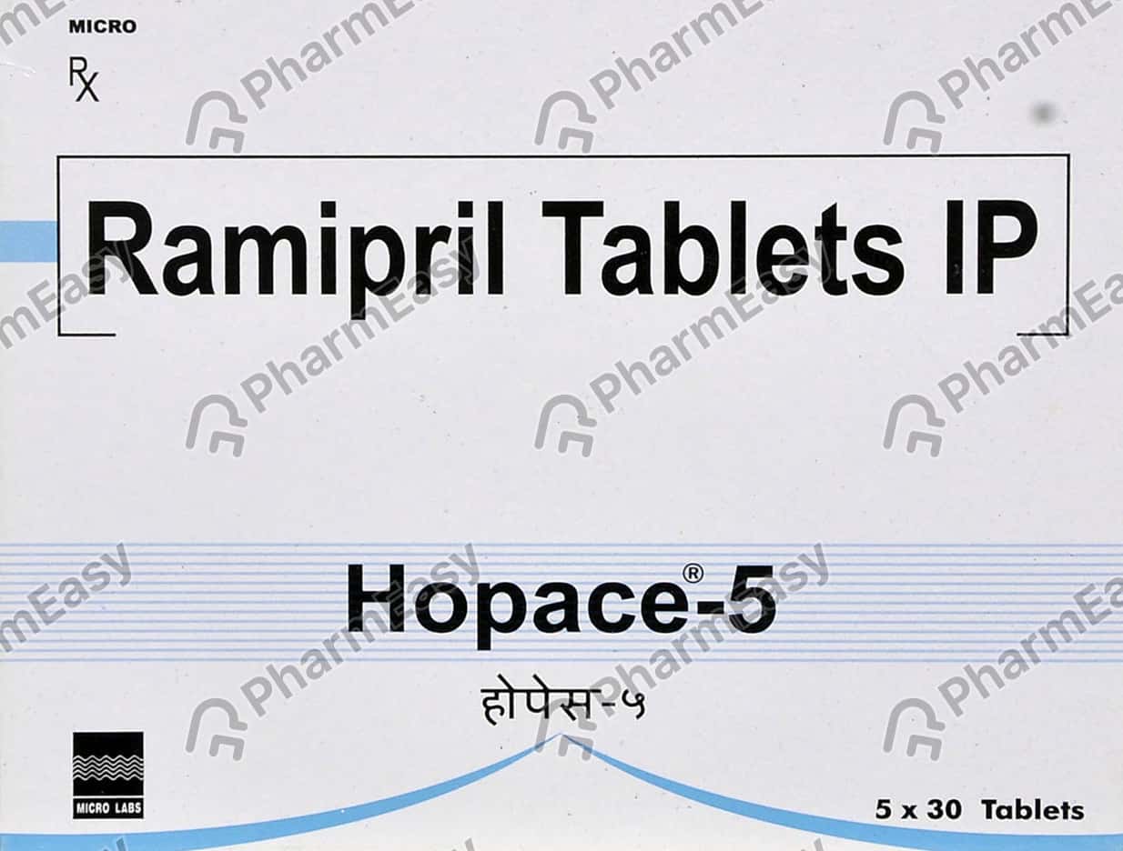 Hopace 5 MG Capsule (30): Uses, Side Effects, Price & Dosage | PharmEasy