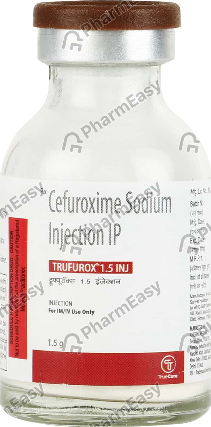 Trufurox 1500 MG Powder For Injection (1): Uses, Side Effects, Price ...