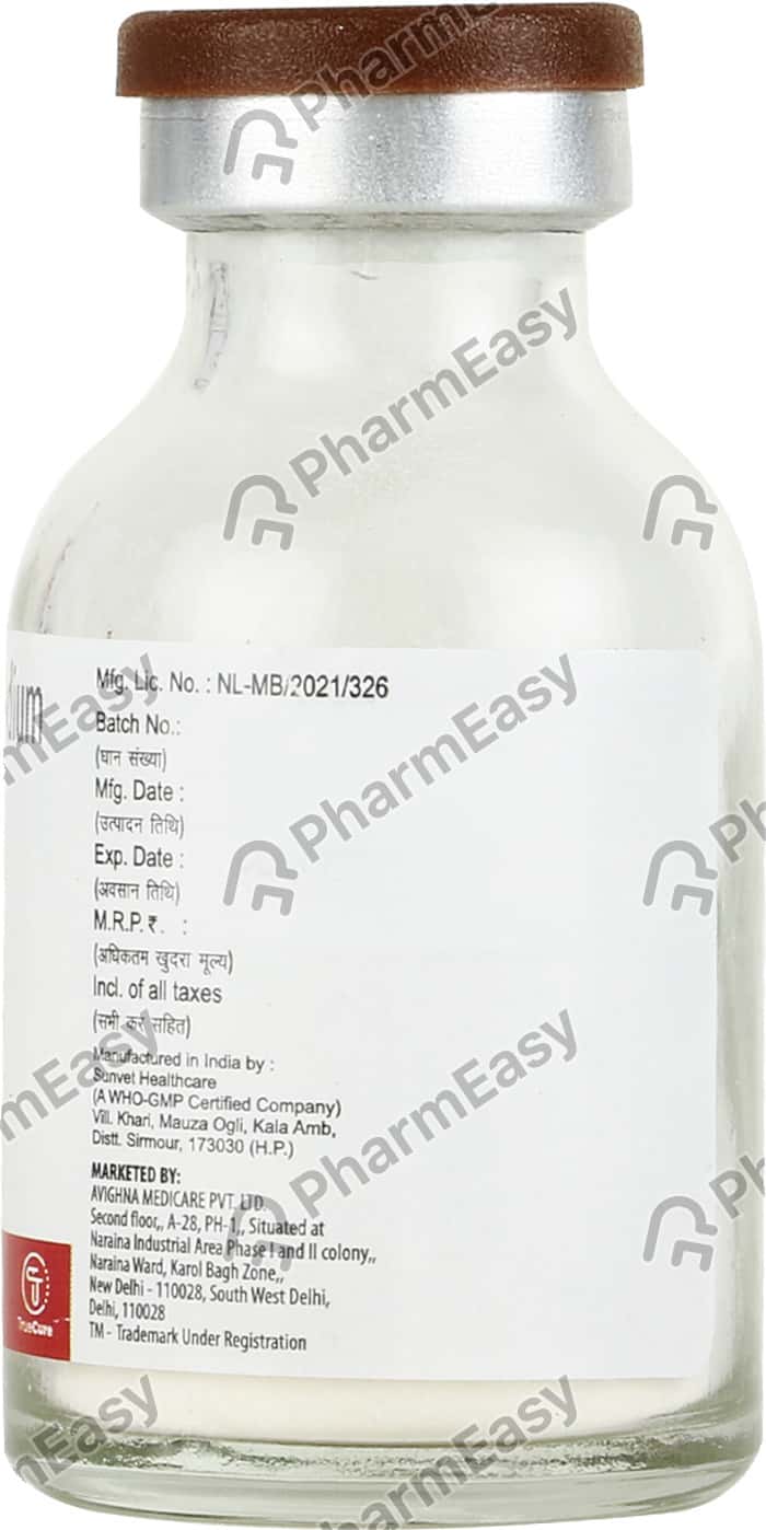 Trufurox 1500 MG Powder For Injection (1): Uses, Side Effects, Price ...