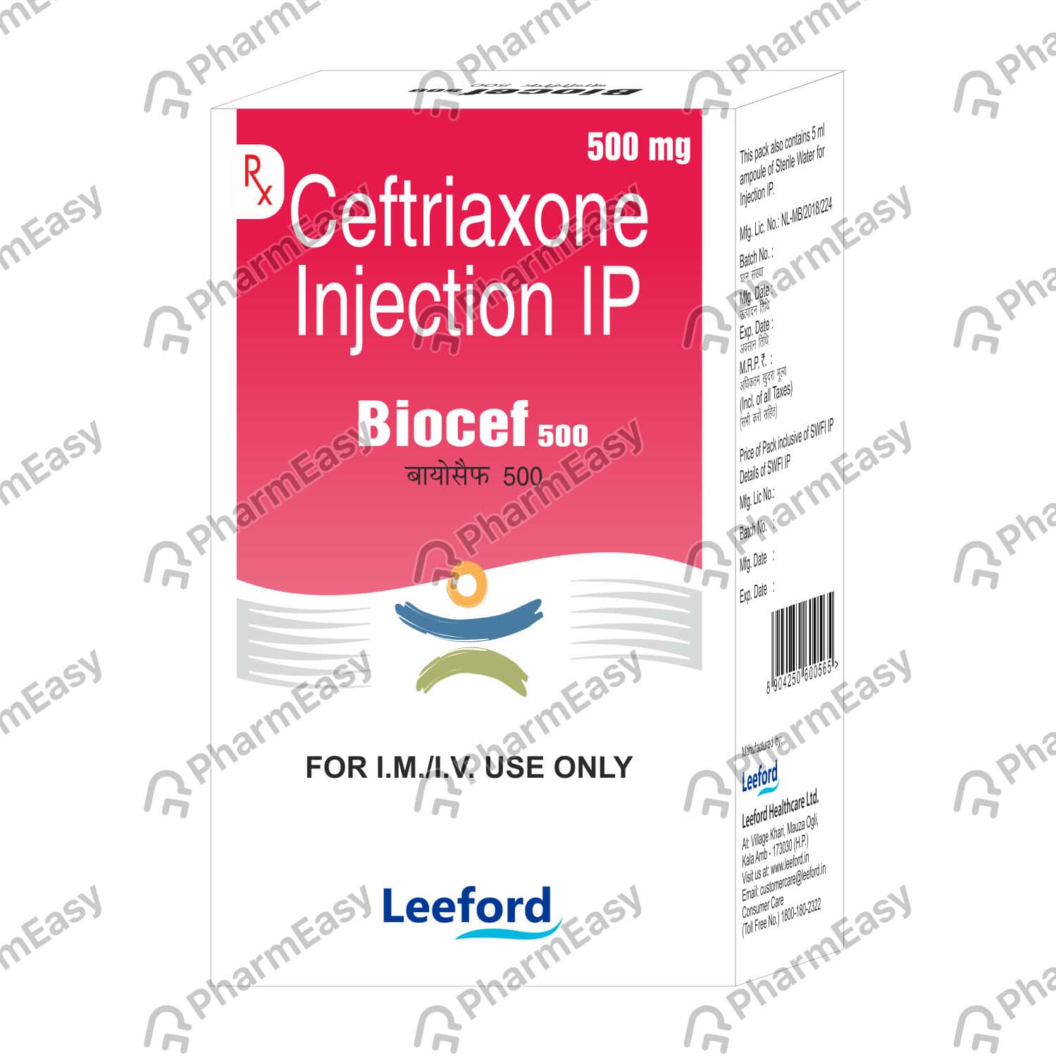 Buy Biocef 500 MG Powder For Injection (1) Online at Flat 15% OFF ...