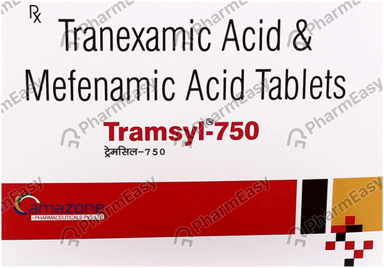 Tramsyl 750mg Strip Of 10 Tablets: Uses, Side Effects, Price & Dosage ...