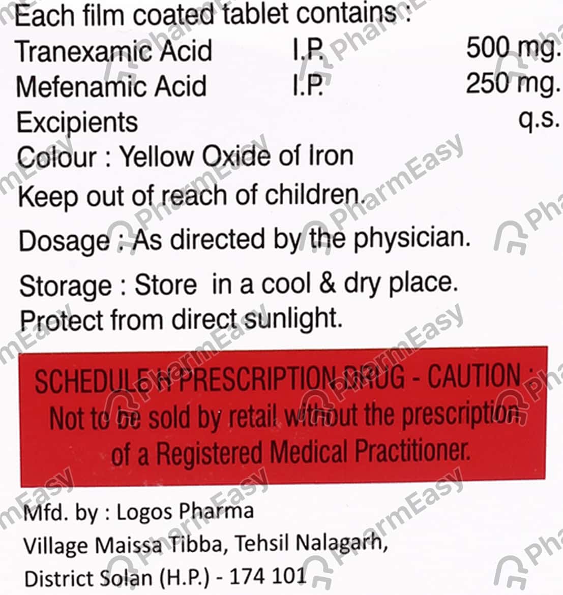 Tramsyl 750mg Strip Of 10 Tablets: Uses, Side Effects, Price & Dosage ...