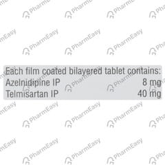 Zeblong T 8/40mg Strip Of 10 Tablets: Uses, Side Effects, Price ...