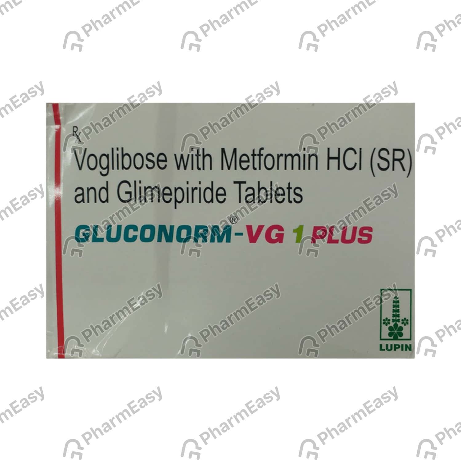 Gluconorm Vg 1mg Plus Strip Of 15 Tablets: Uses, Side Effects, Price ...