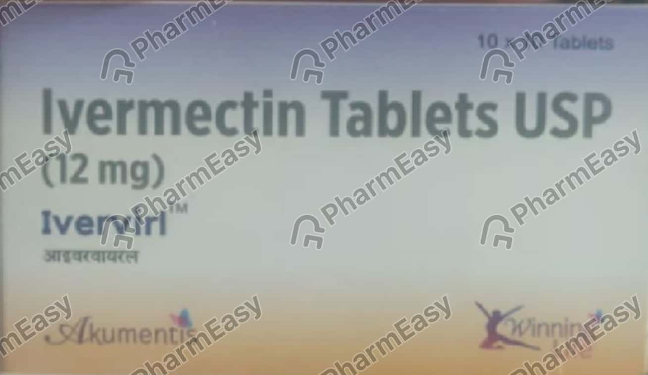 Ivervirl 12 MG Tablet (10): Uses, Side Effects, Price & Dosage | PharmEasy
