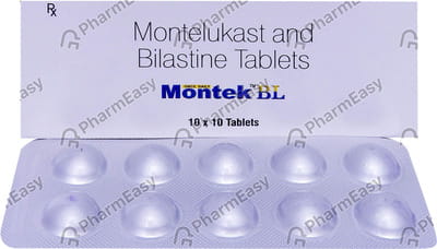 Montek Bl Strip Of 10 Tablets: Uses, Side Effects, Price & Dosage ...