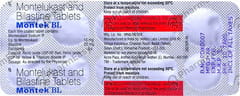 Montek Bl Strip Of 10 Tablets: Uses, Side Effects, Price & Dosage ...