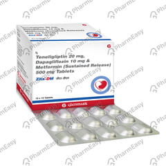 Buy Zita Dm 500mg Strip Of 15 Tablets Online & Save Up to 24% at PharmEasy