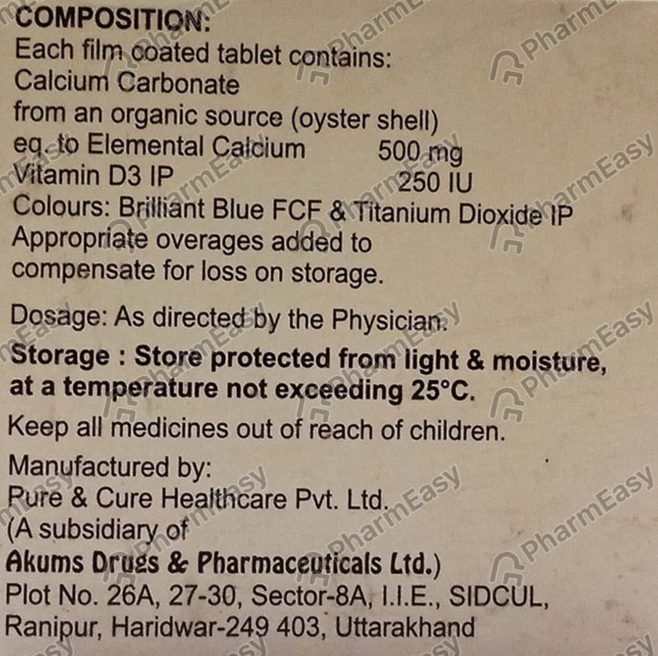 Calvitd3 Strip Of 15 Tablets: Uses, Side Effects, Price & Dosage ...